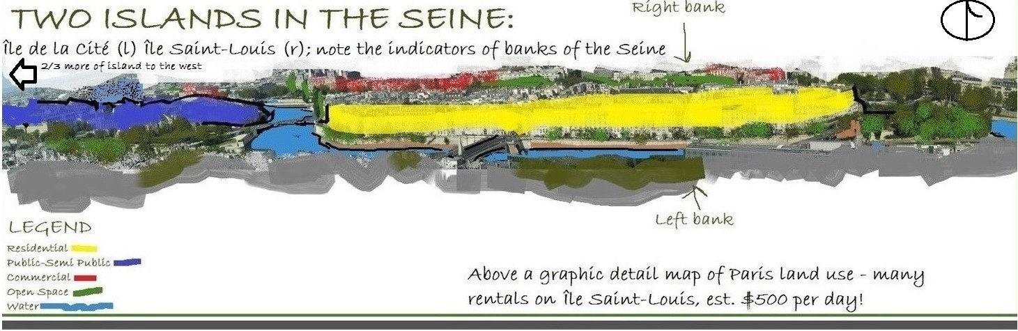 Ile Saint Louis Map